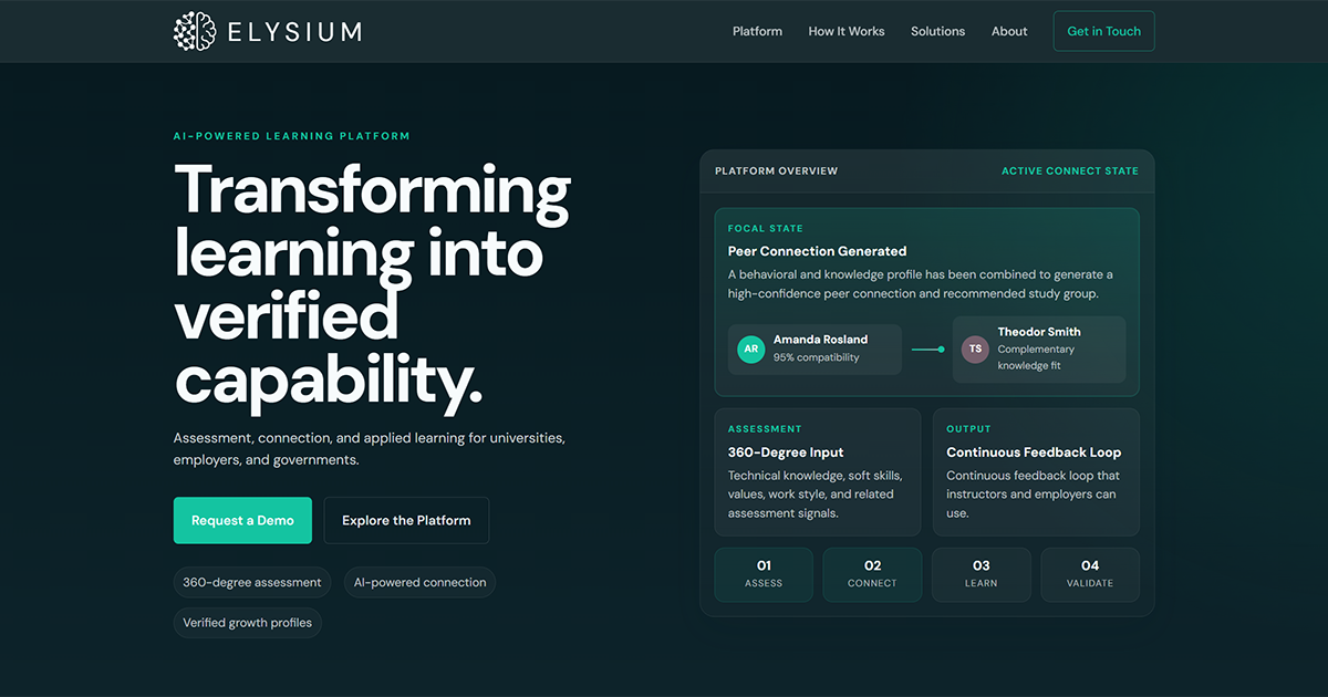 Elysium | AI-Powered Learning Platform